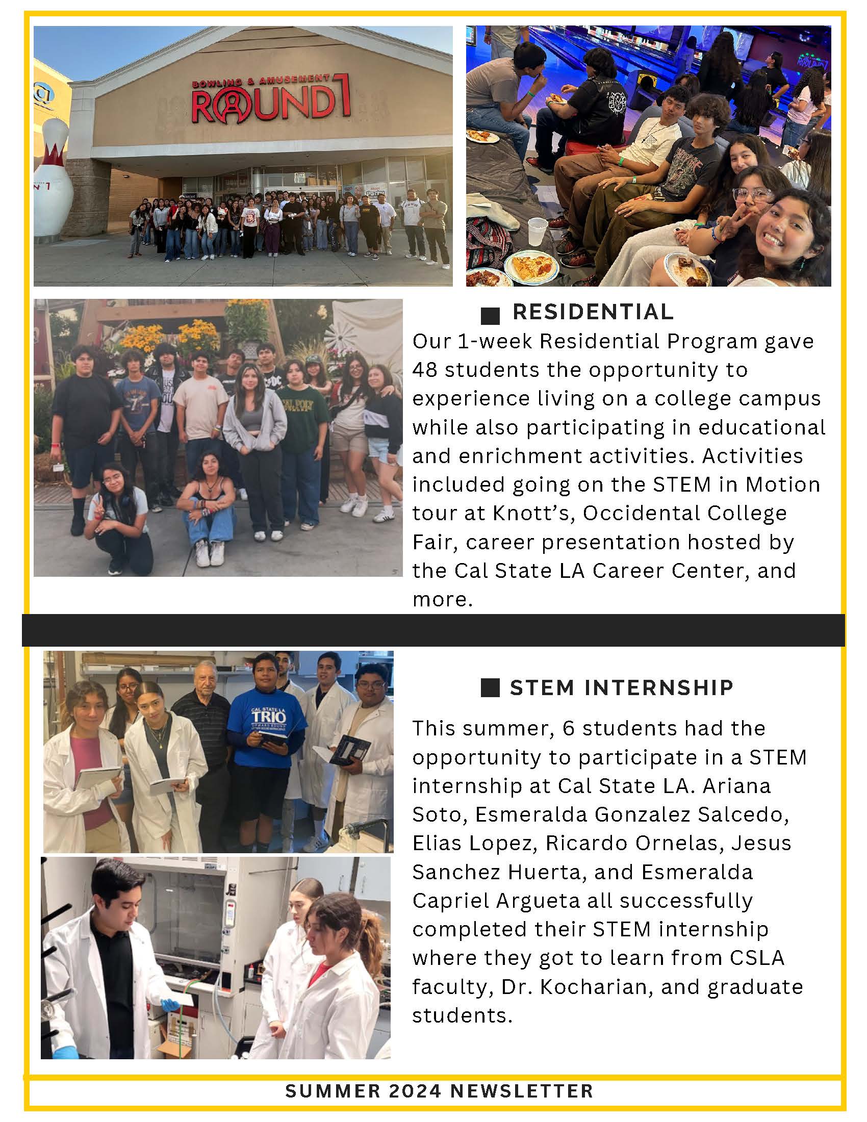 Summer 2024 Newsletter | Cal State LA