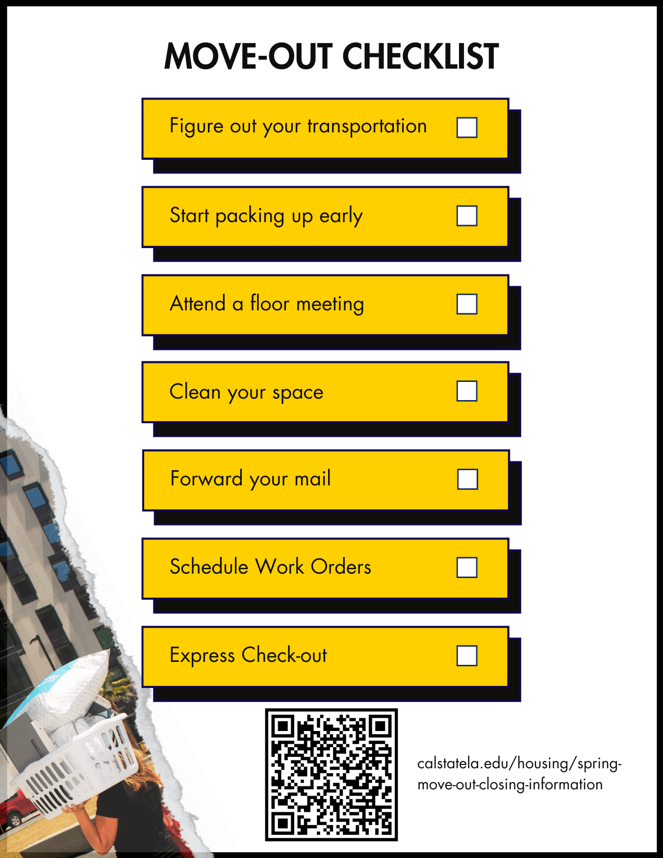 Spring Move-Out | Cal State LA