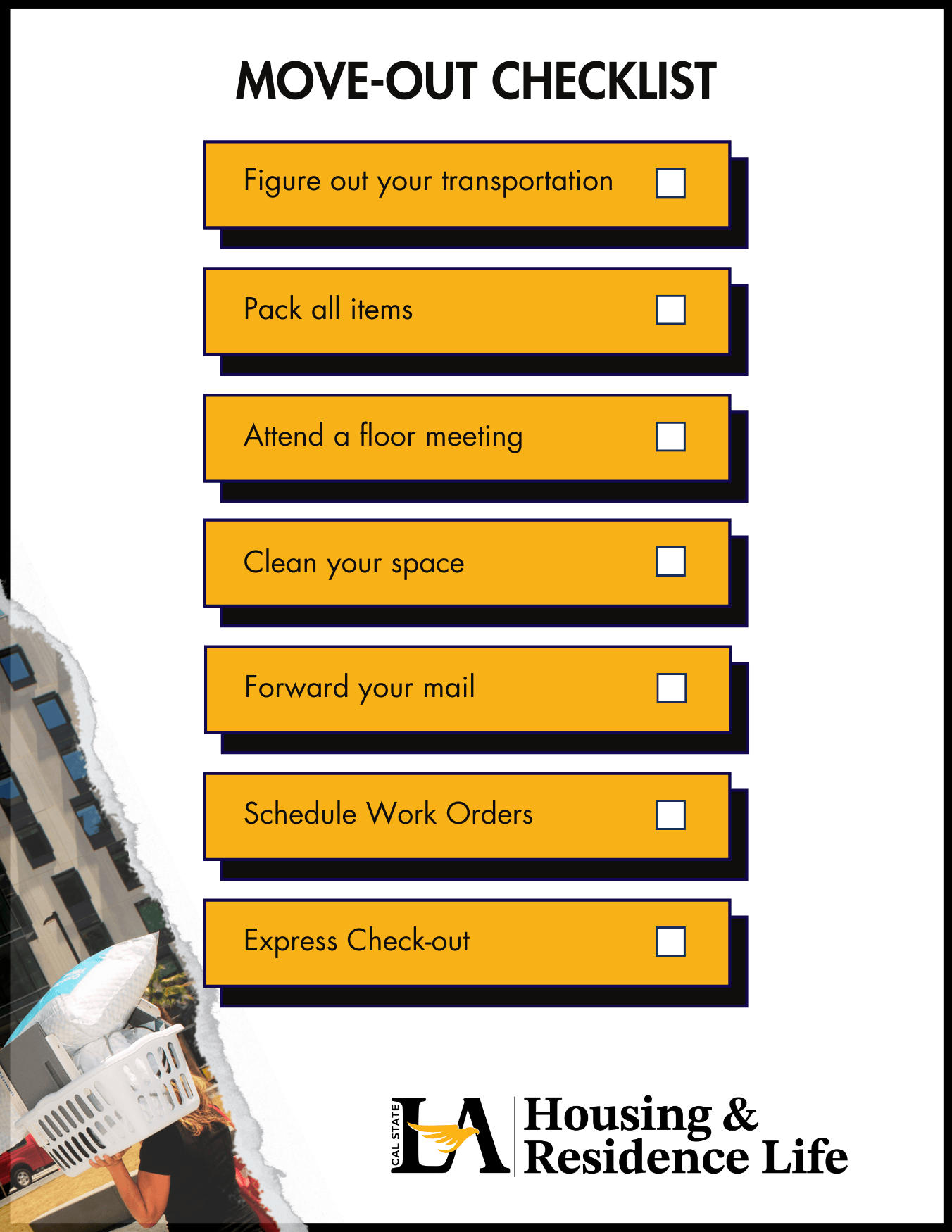Fall Move-Out | Cal State LA