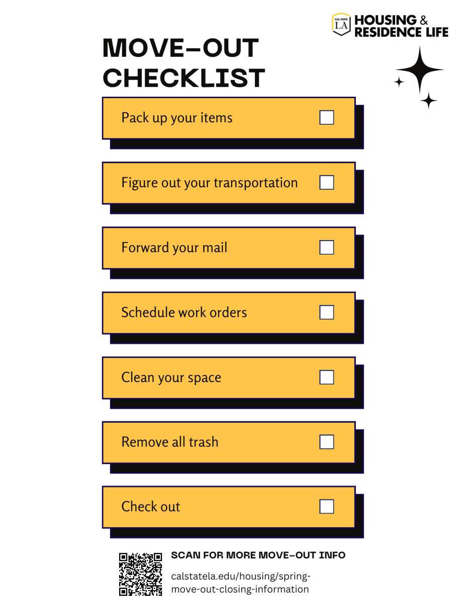 Spring Move-Out: Closing Information | Cal State LA