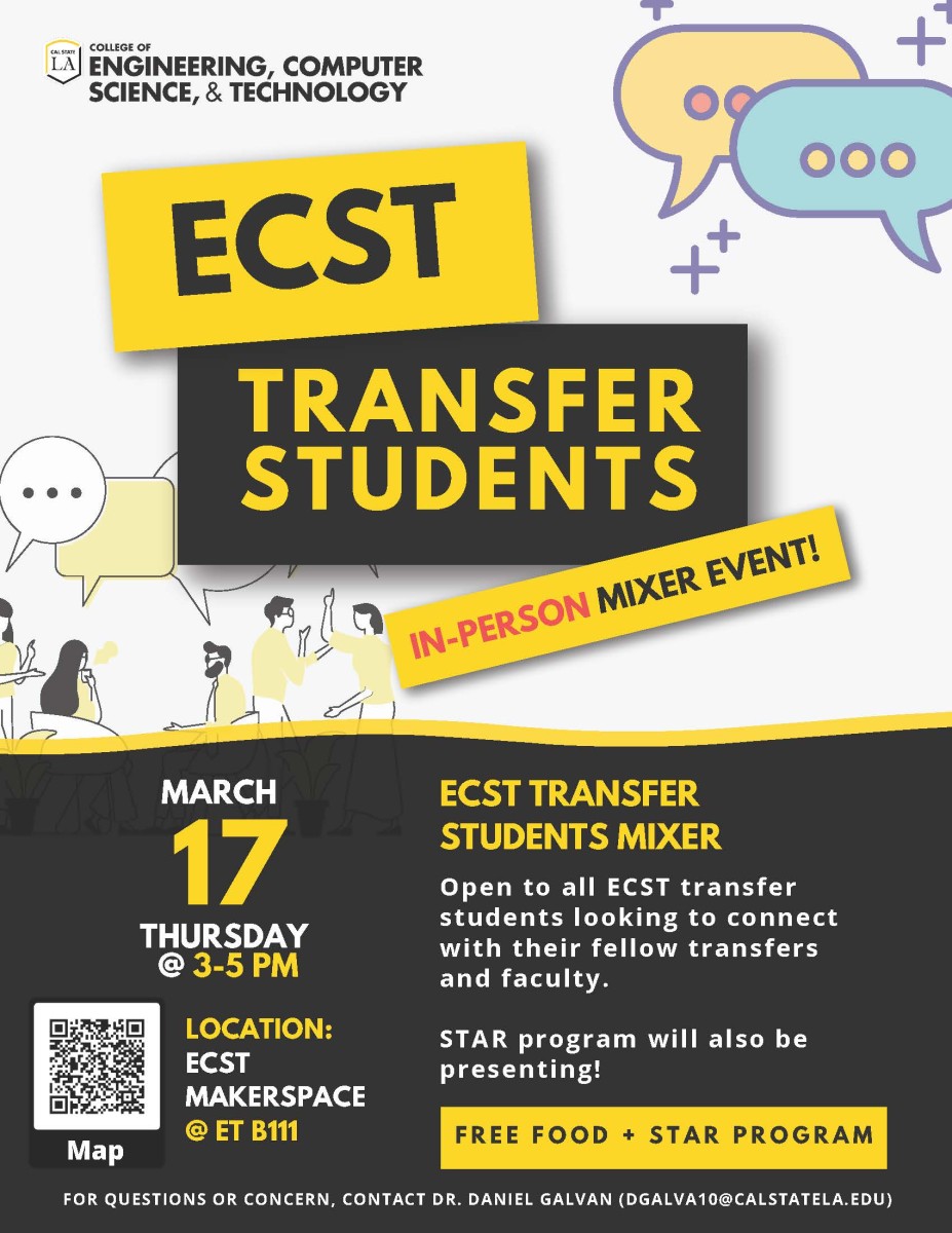 ECST Transfer Students Mixer | Cal State LA