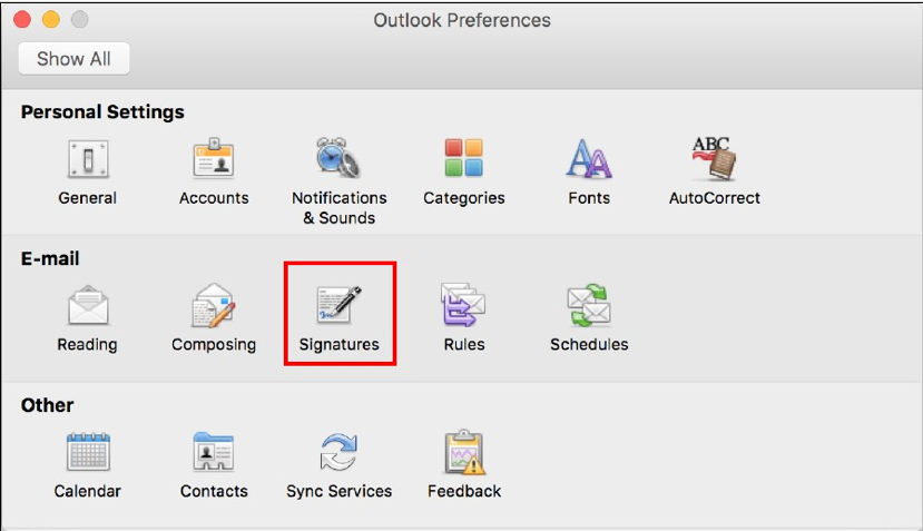 Email Signature Instructions for MAC | Cal State LA