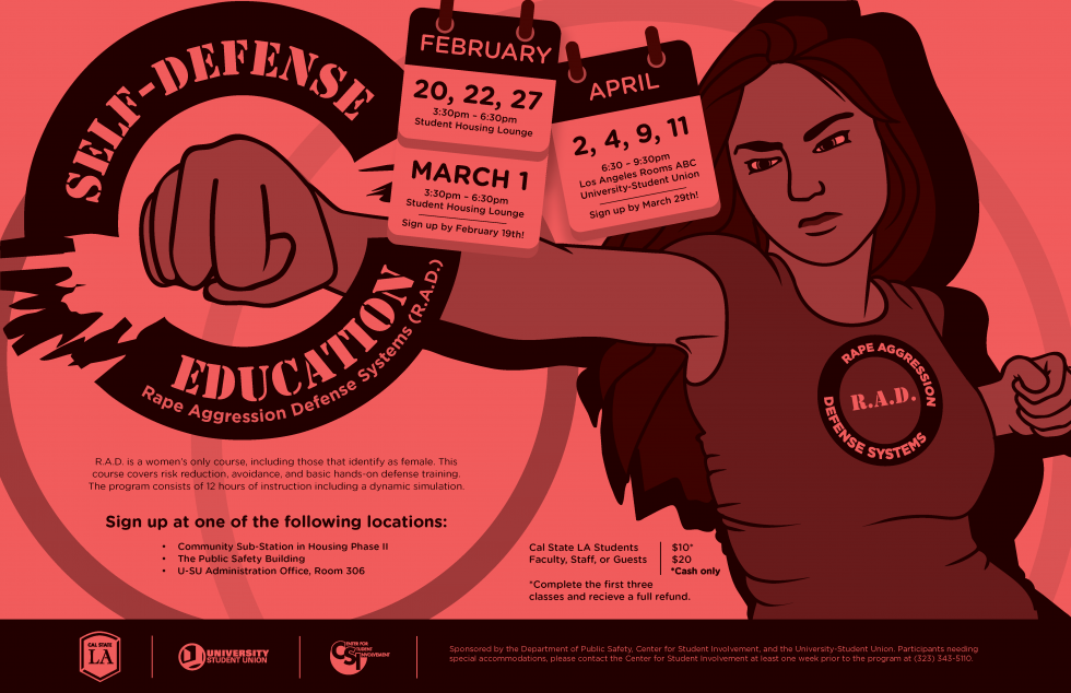 RAD Self-Defense Education for Women (No Money or Advance Registration ...