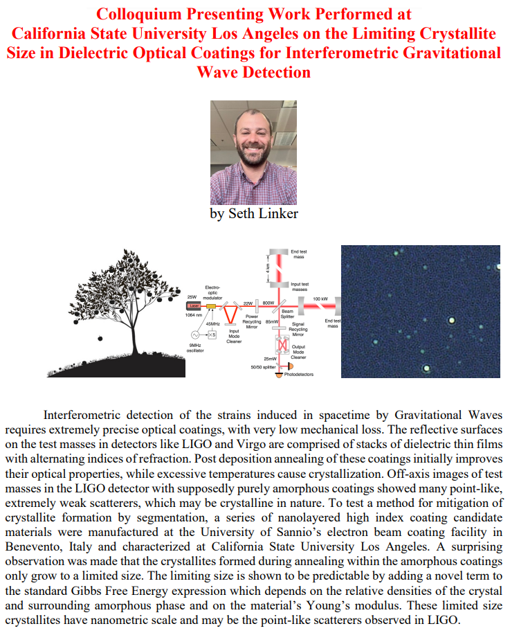 Colloquia and Events | Cal State LA